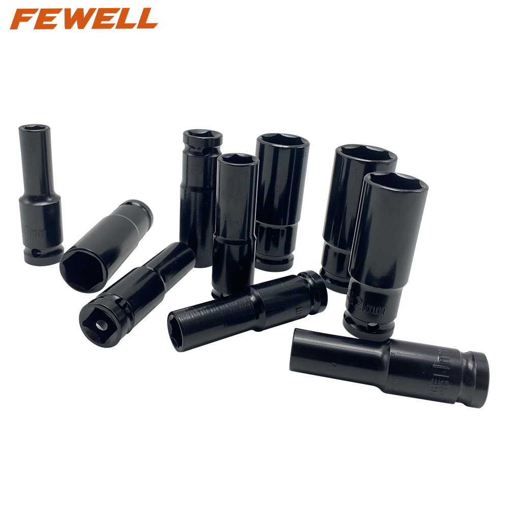 10PCS 1/2 box Hex Wrench Head Spanner Deep Socket set car repair tool ...